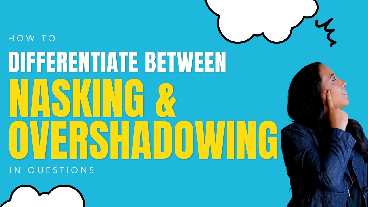How To Differentiate Between Masking & Overshadowing In Questions - We ...