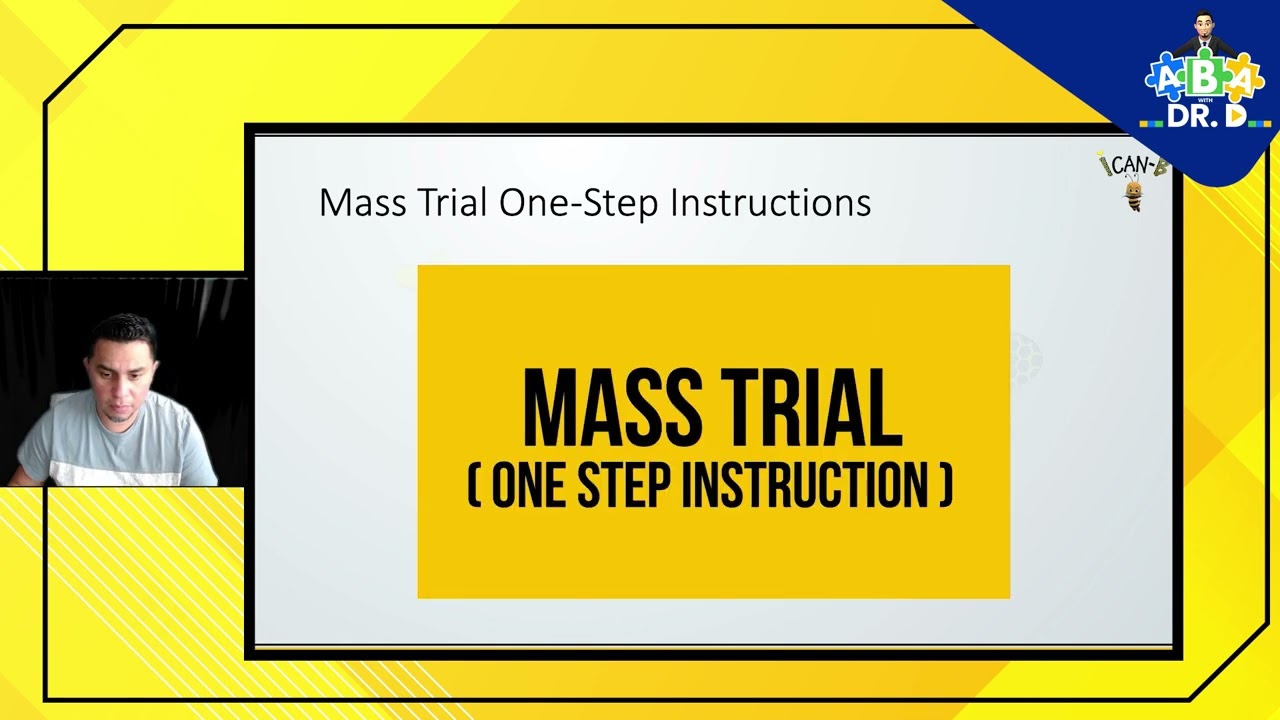 Mass Trial Explained (Full-Breakdown!) G-9 BCBA Task List - We R Special