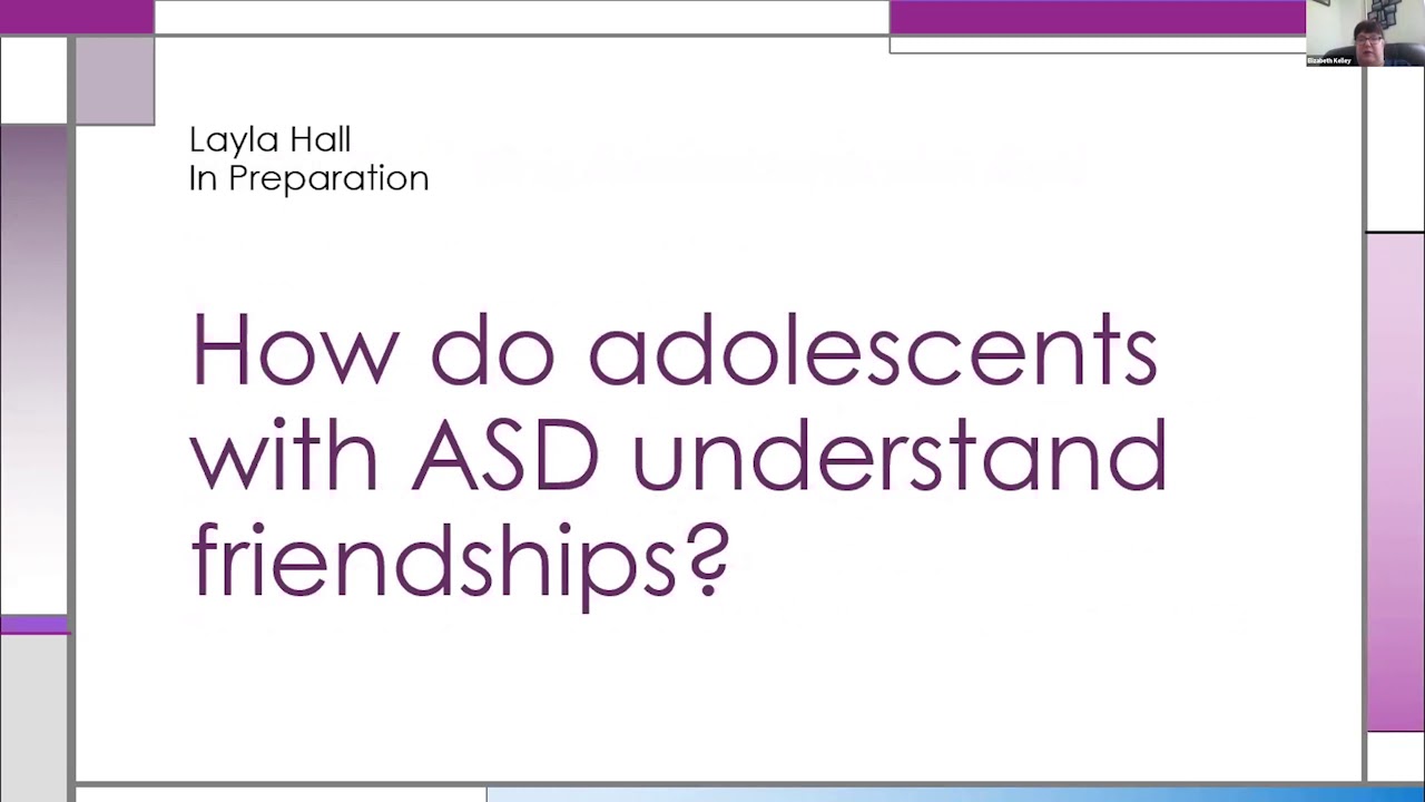 Social And Self-Awareness In Adolescents With Autism Spectrum Disorder ...